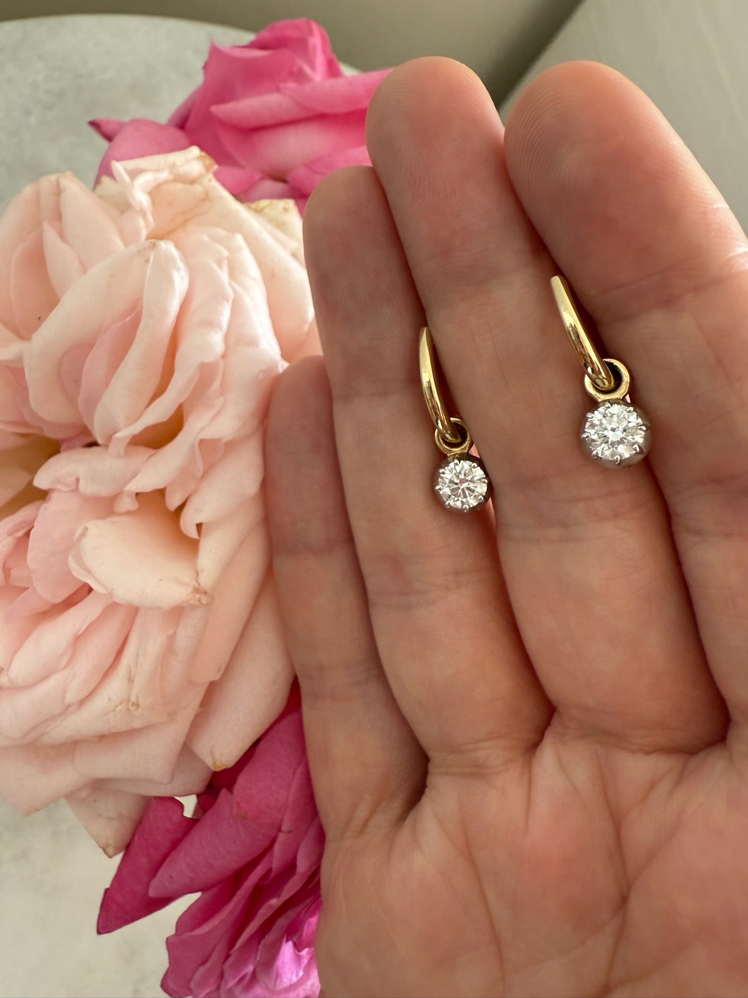 Daily Diamond D.D Hoops – Daily Diamonds